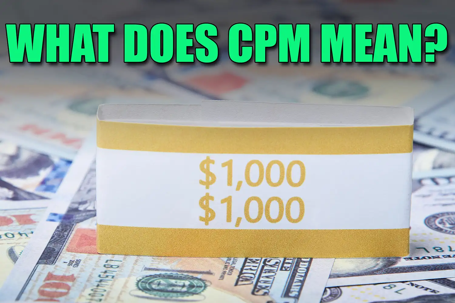 What Does CPM (Cost per Mille) Actually Mean? - Alex Smale